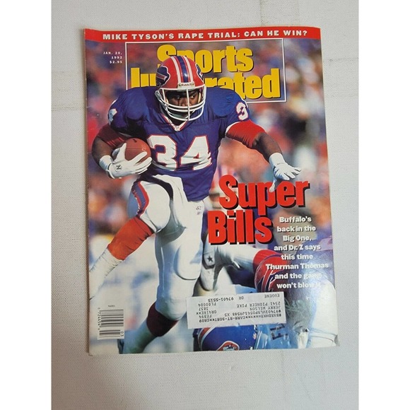 Vintage | Other | Vintage 99s Sports Illustrated Si Magazine Thurman ...